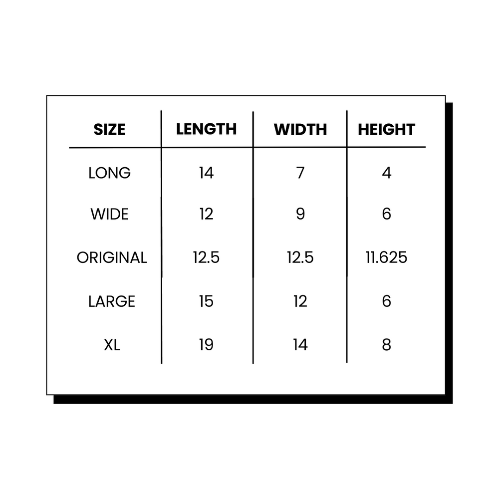 Size-Guide – SortJoy